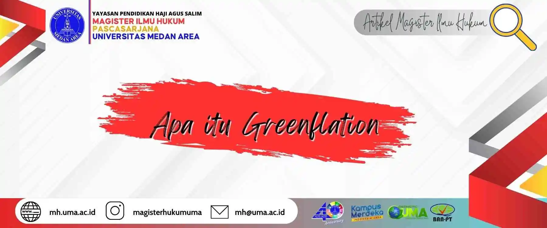 Apa itu Greenflation - Program Studi Magister Ilmu Hukum Terbaik di Sumut